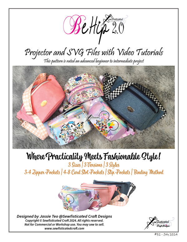 The Sewfisticated Be Hip 2.0 (July 2024 - Binding method ...