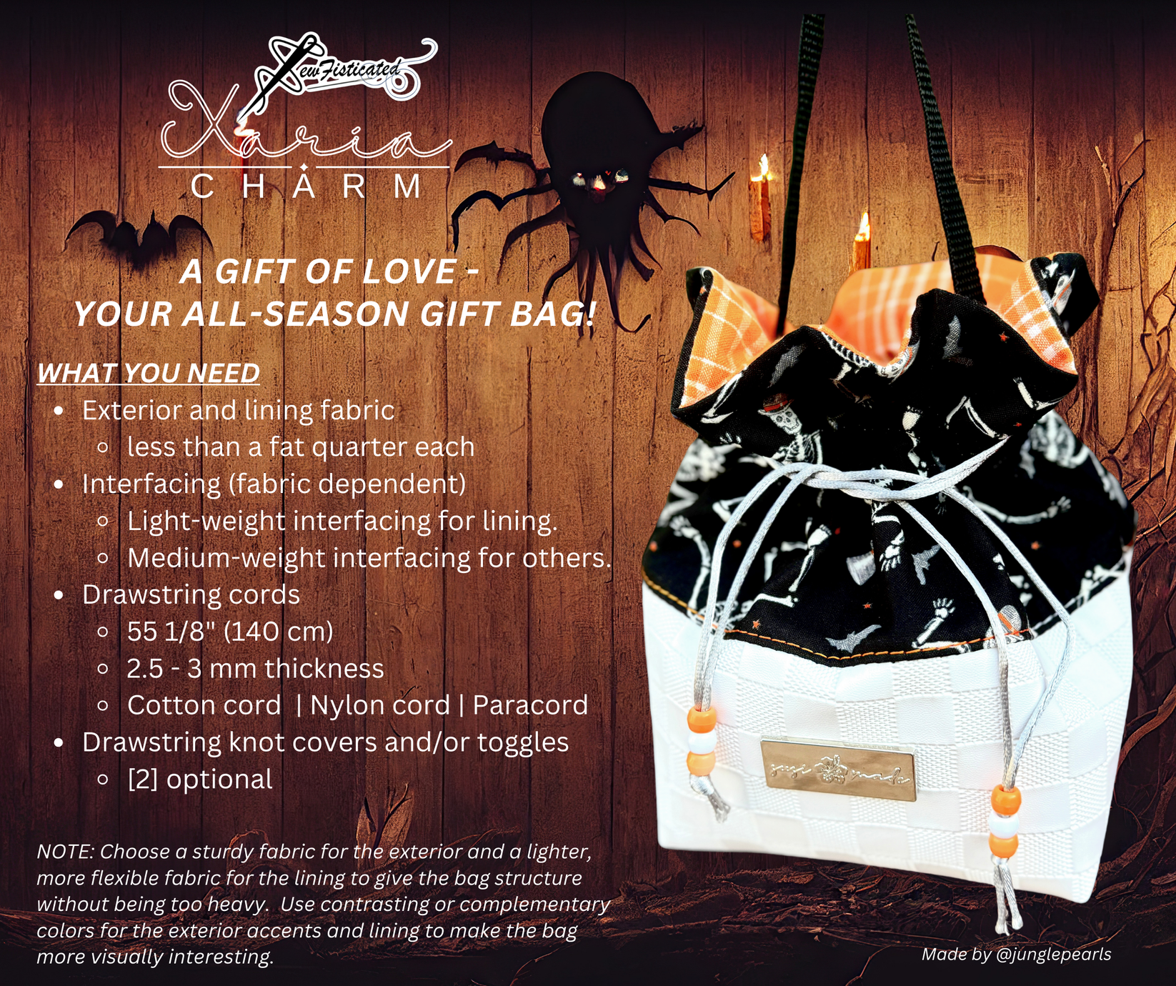 Xaria Charm (Oct 2024) – Sewfisticated Designs & Supplies Pte. Ltd.