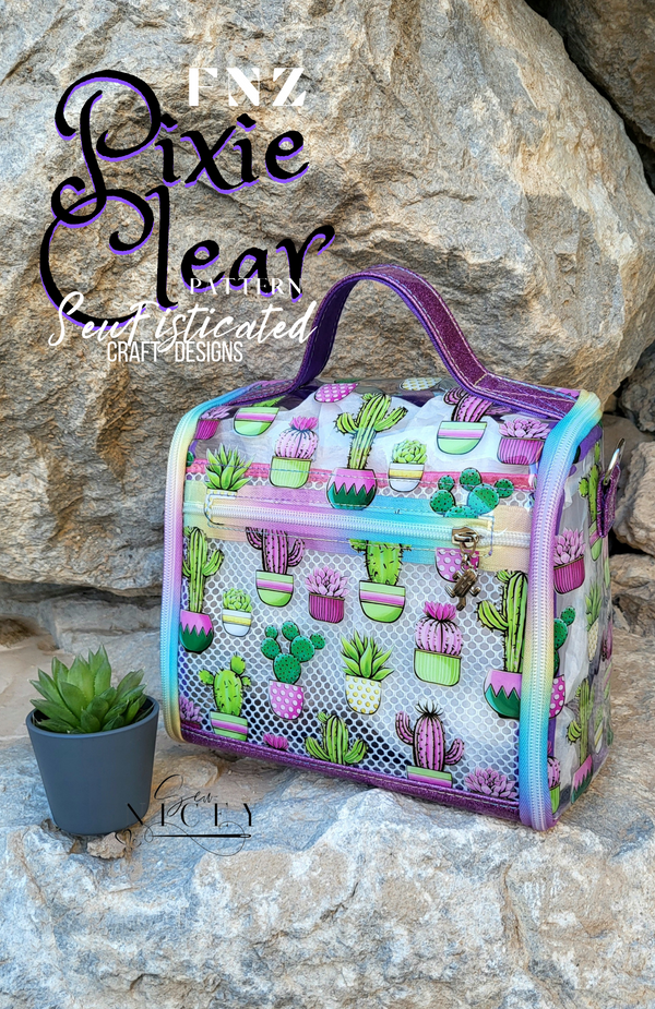 FoldNZip Pixie (CLEAR Vinyl) – Sewfisticated Designs & Supplies Pte. Ltd.