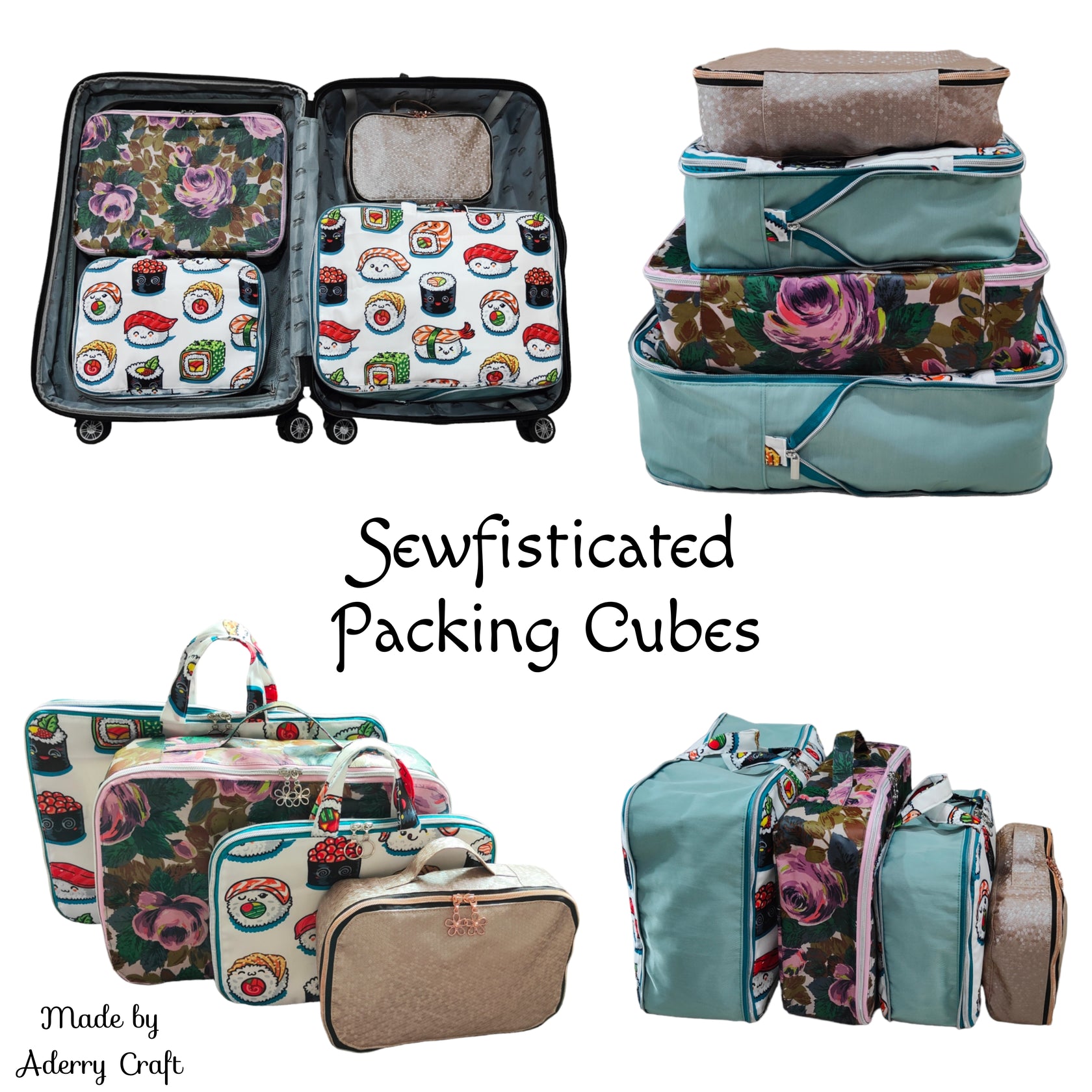 Sewfisticated Packing Cubes – Sewfisticated Craft Designs